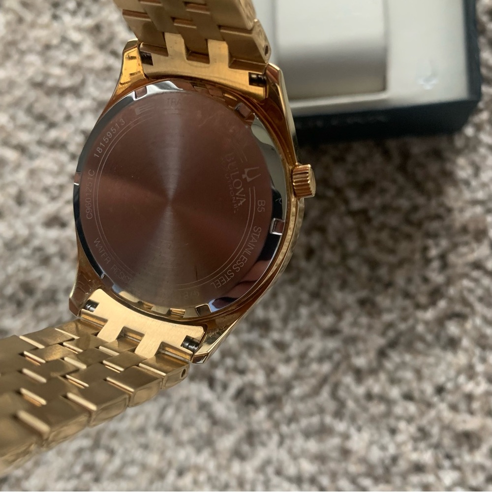 Bulova Accutron Ii Surveyor Gold Dial Men's 41mm Watch - Gem